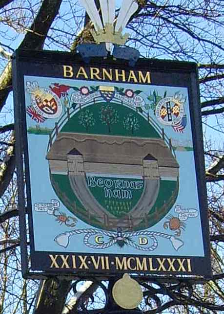 Barnham and Eastergate - Barnham Village Sign